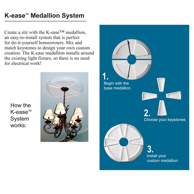 Focal Point's K-ease Medallion System Premier Base Medallion - 89024